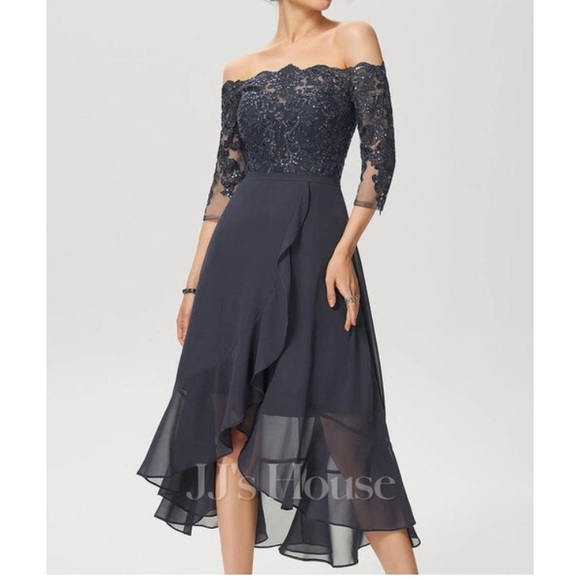 JJs House | Dresses | Jjs House Dress Wedding Guest Off Shoulder ...